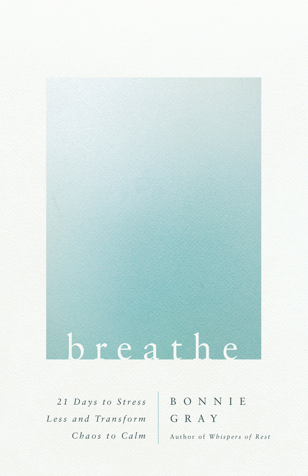 Breathe, Author Q&A with Bonnie Gray – MODERN WITNESSES